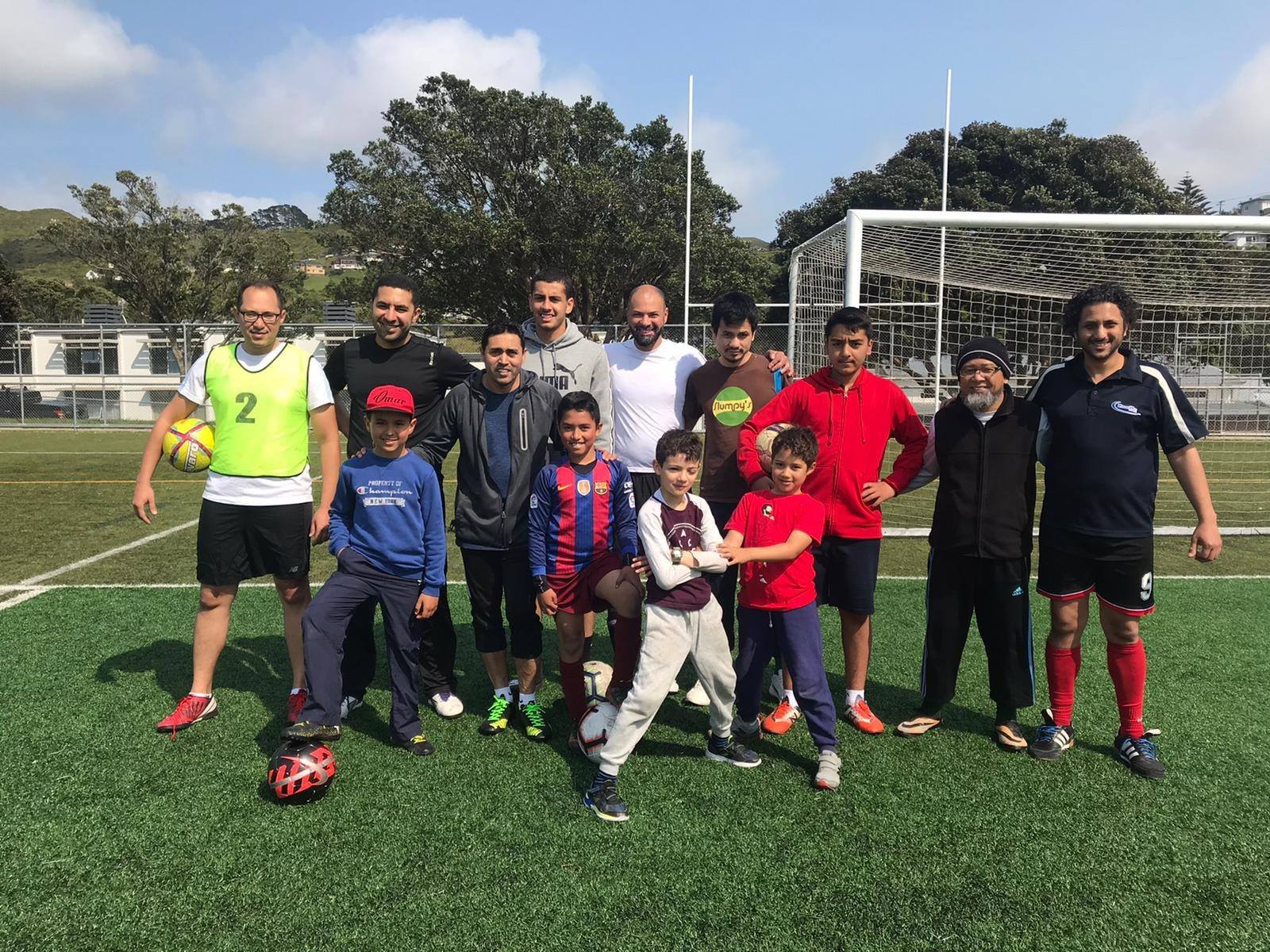 Wellington Mosque Invites Police for Football Fun Day | About Islam