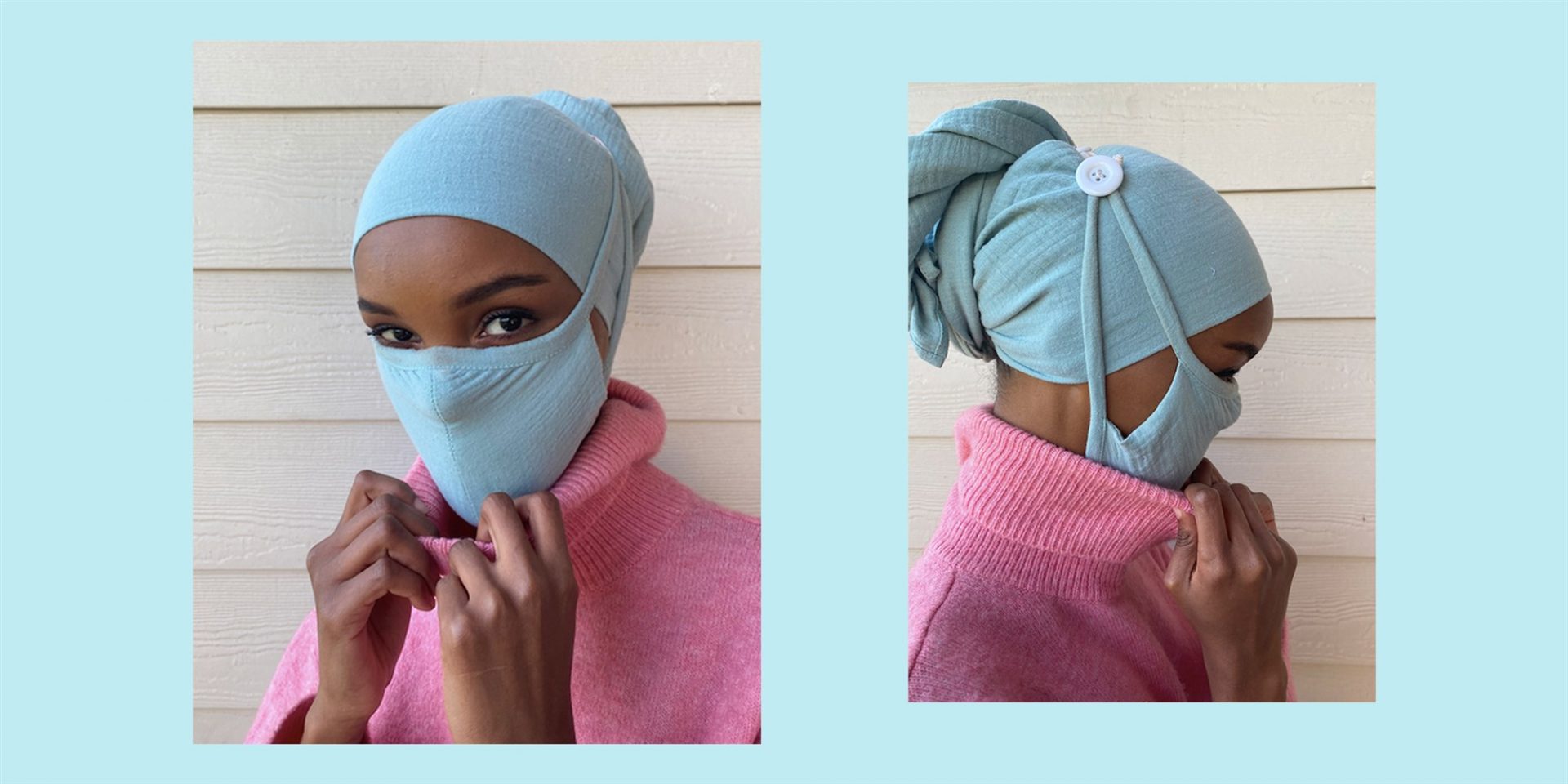 Halima Aden Designs Face Masks for Hijabi Healthcare Workers | About Islam