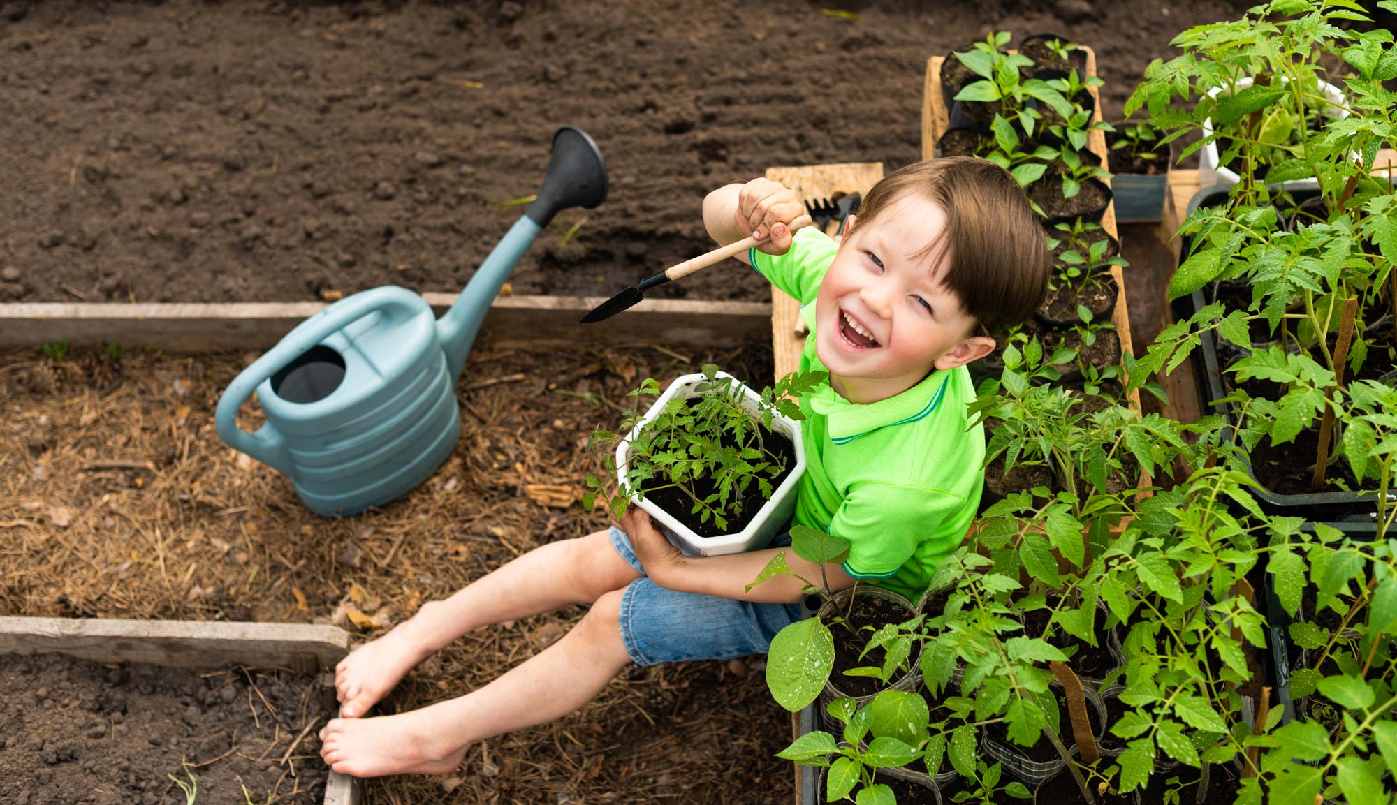 In Summer, Keep Your Kids Active with Gardening | About Islam