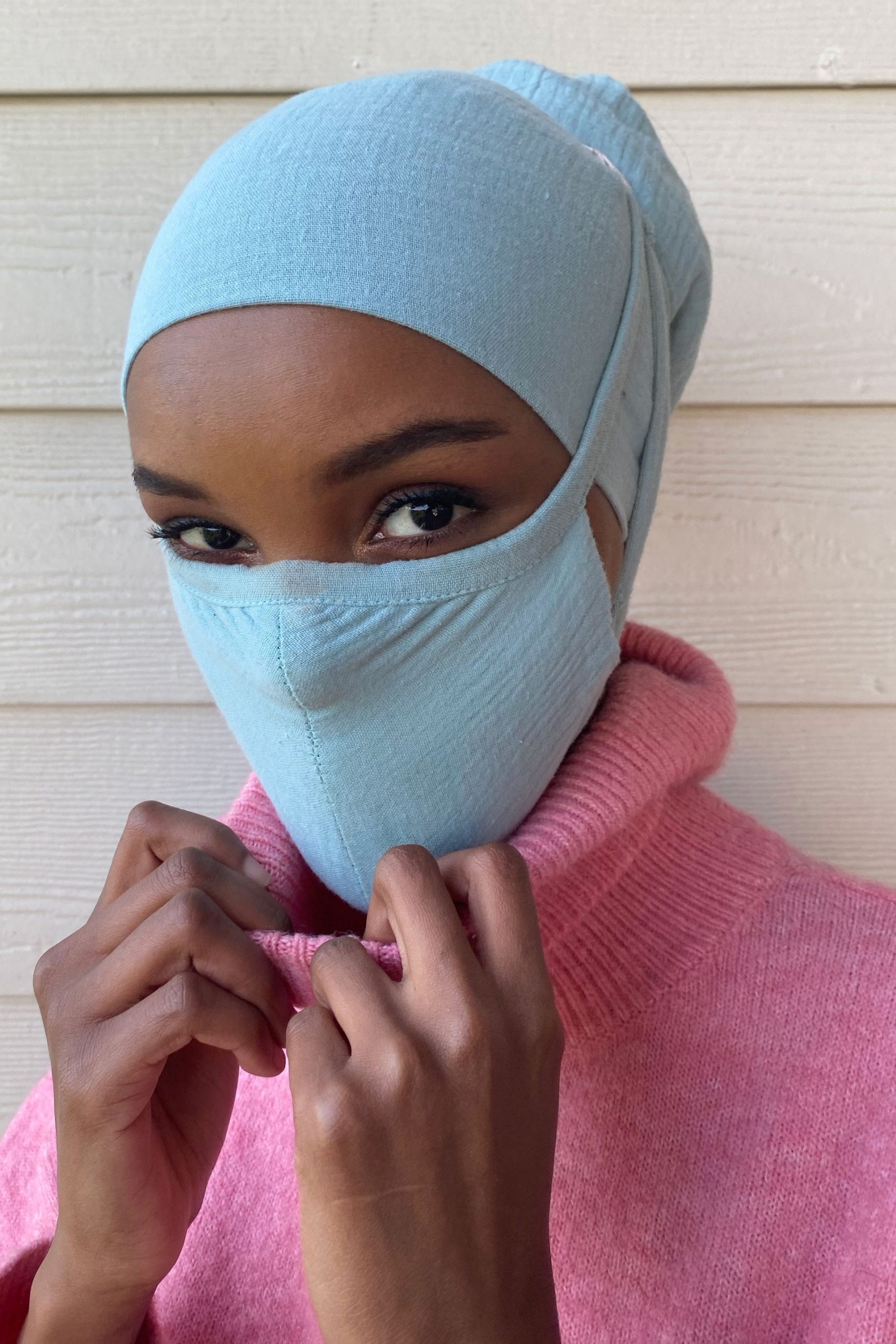 Halima Aden Designs Face Masks for Hijabi Healthcare Workers | About Islam