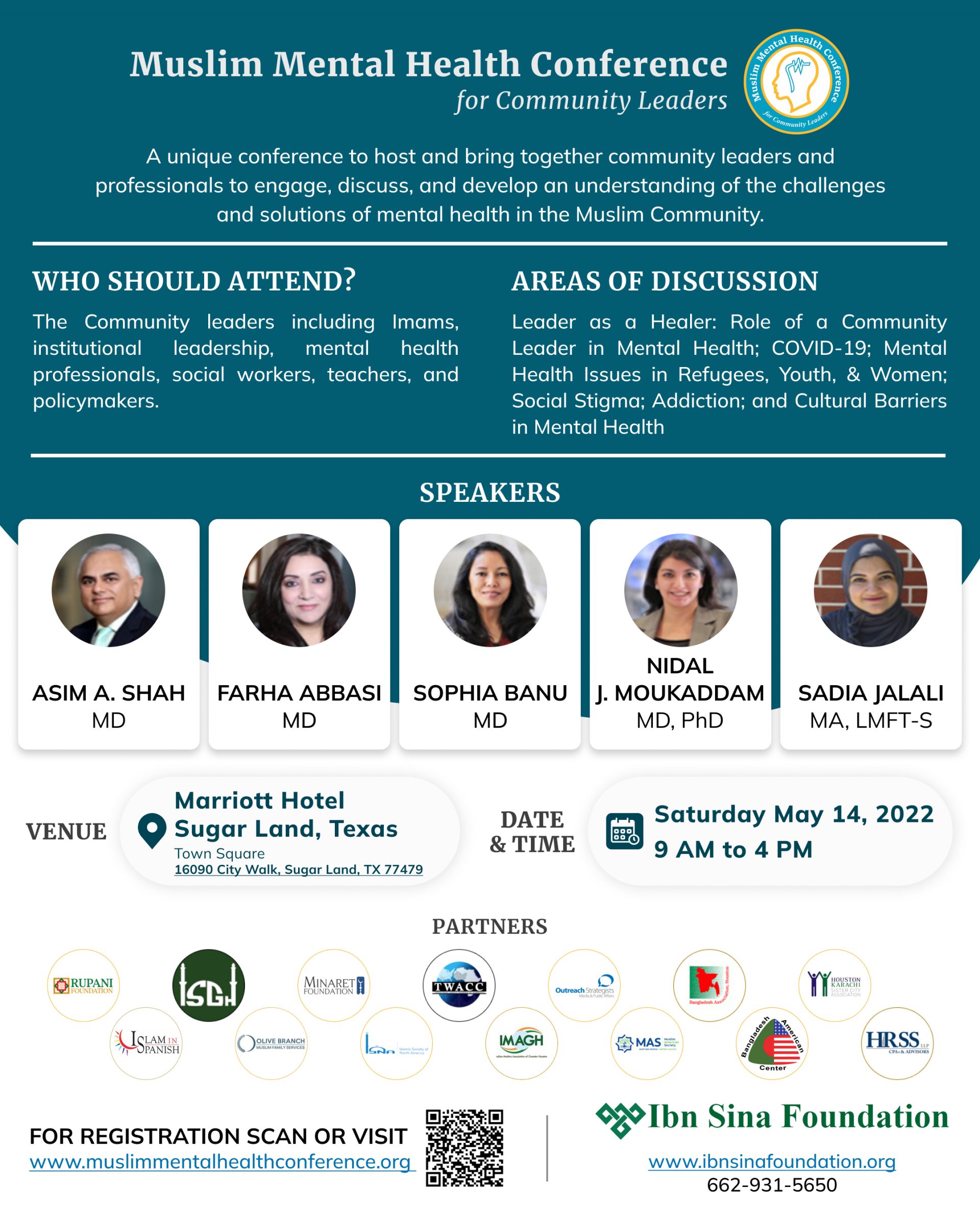 Ibn Sina Foundation Plans Muslim Mental Health Conference in Texas ...