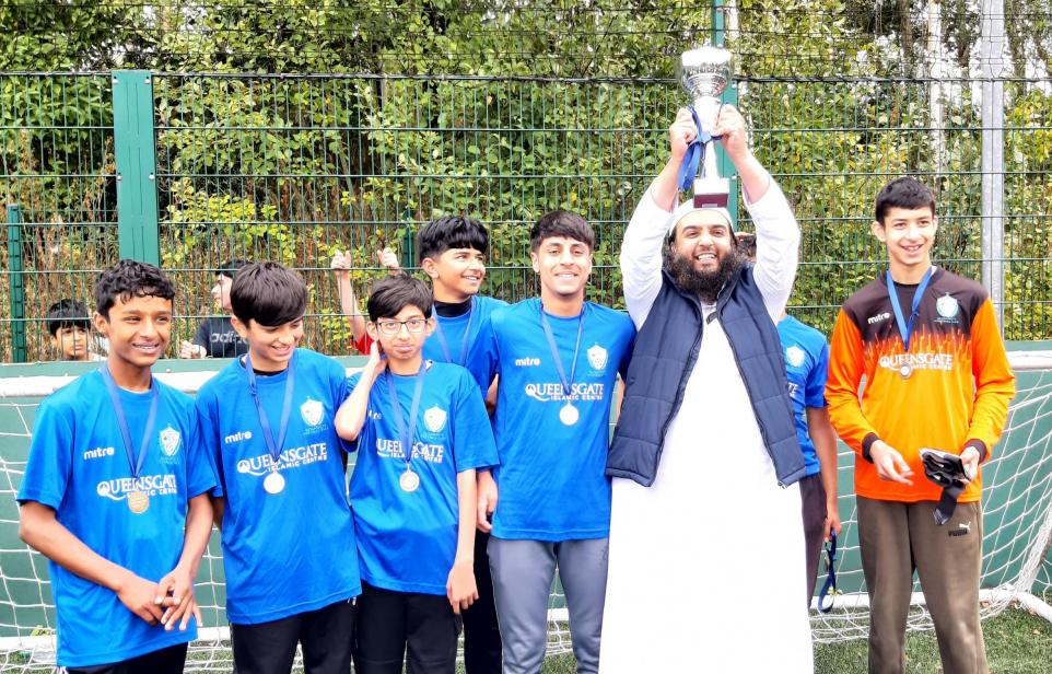 Mosque Pupils Compete in Burnley Football Tournament | About Islam