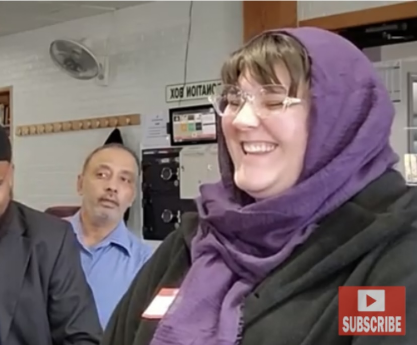 She Walks into Mosque and Takes Her Shahada | About Islam