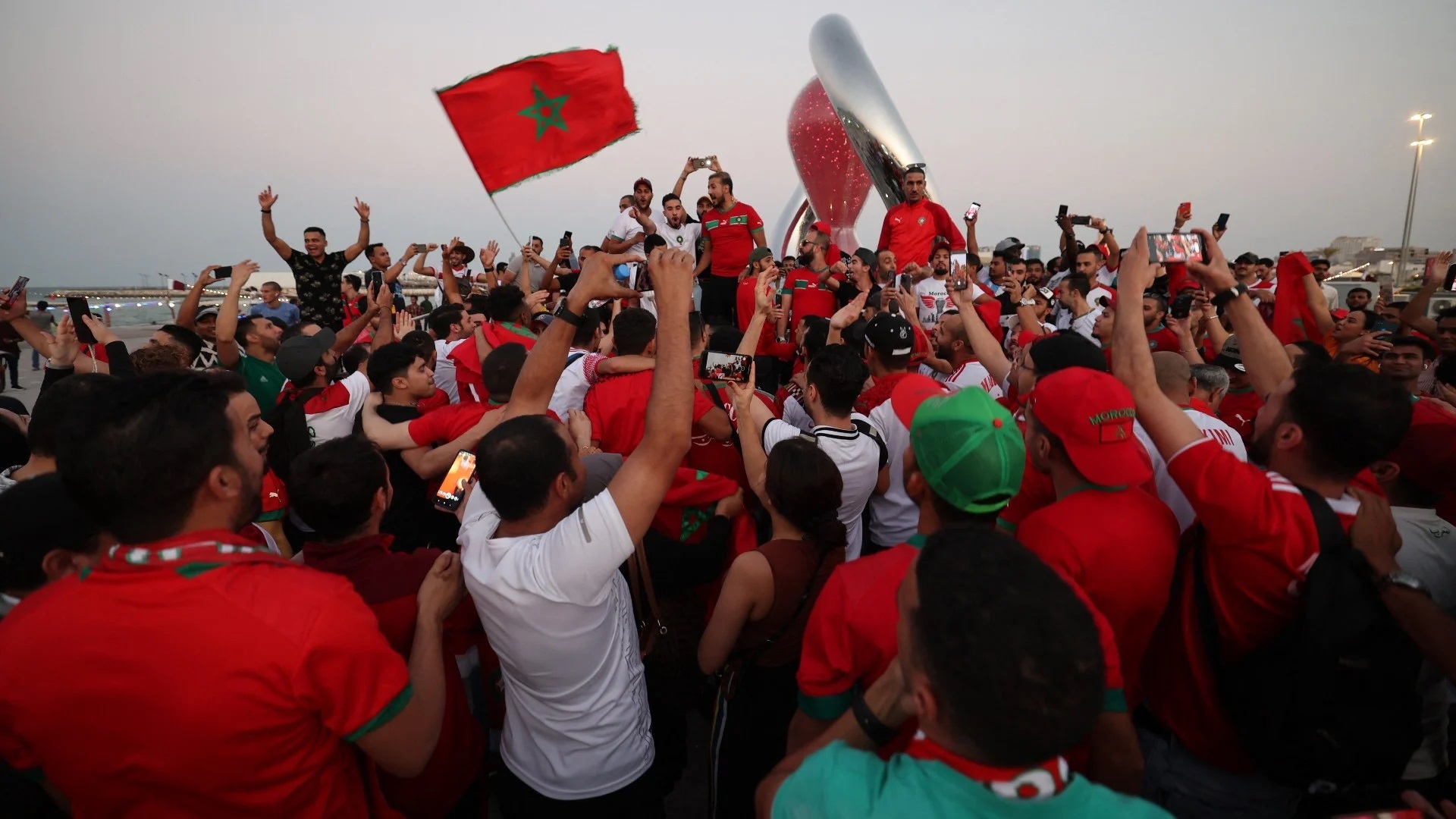 Jubilant Muslims Celebrate Morocco's Historic WC Wins | About Islam