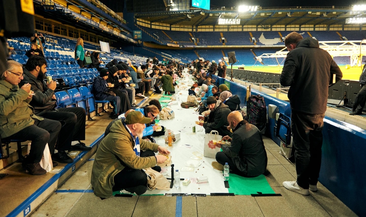 Hundreds Gather for Chelsea FC First Ramadan Iftar | About Islam