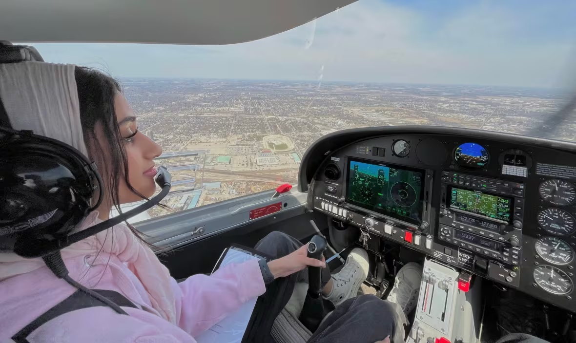 Earning Her Wings, Canadian Muslim Pilot Hopes to Inspire Women | About ...