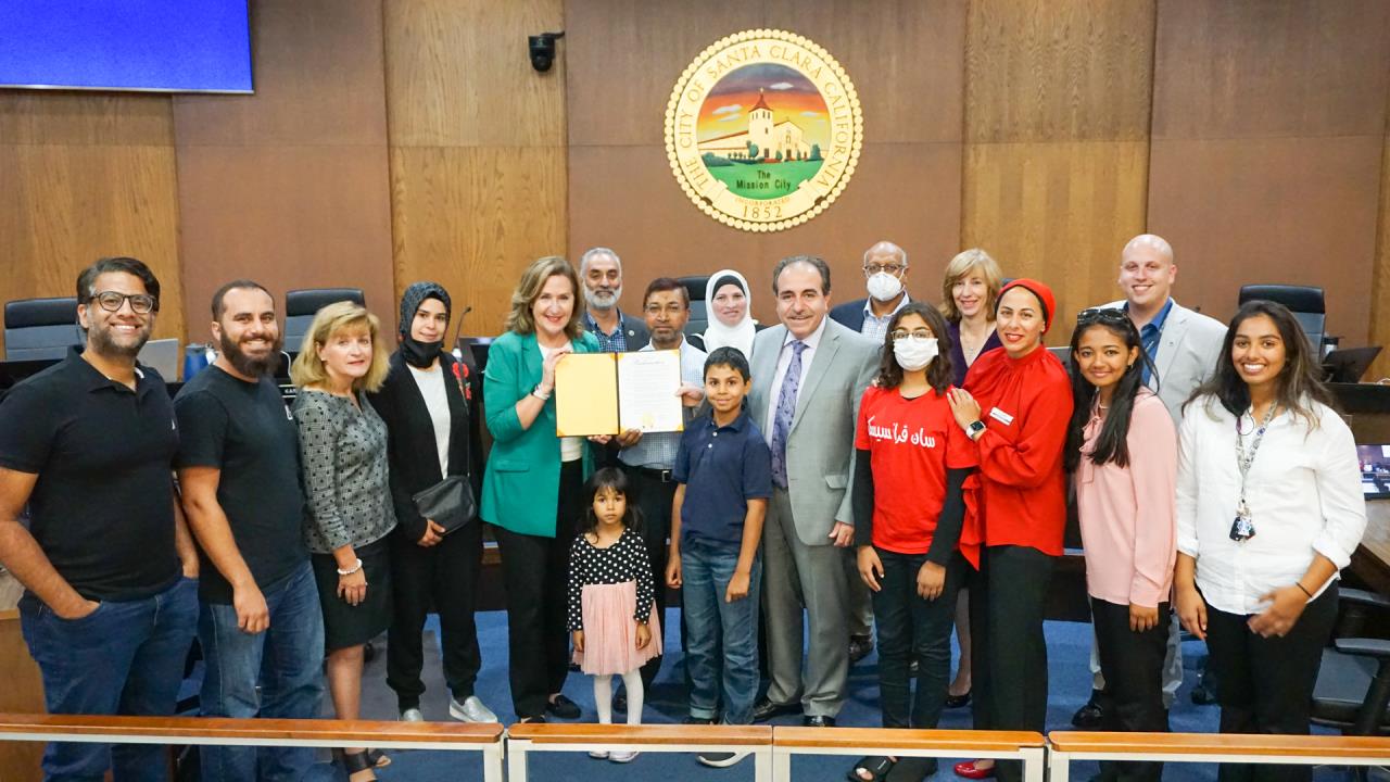 Celebrating Muslims, Santa Clara Recognizes August as "Appreciation ...