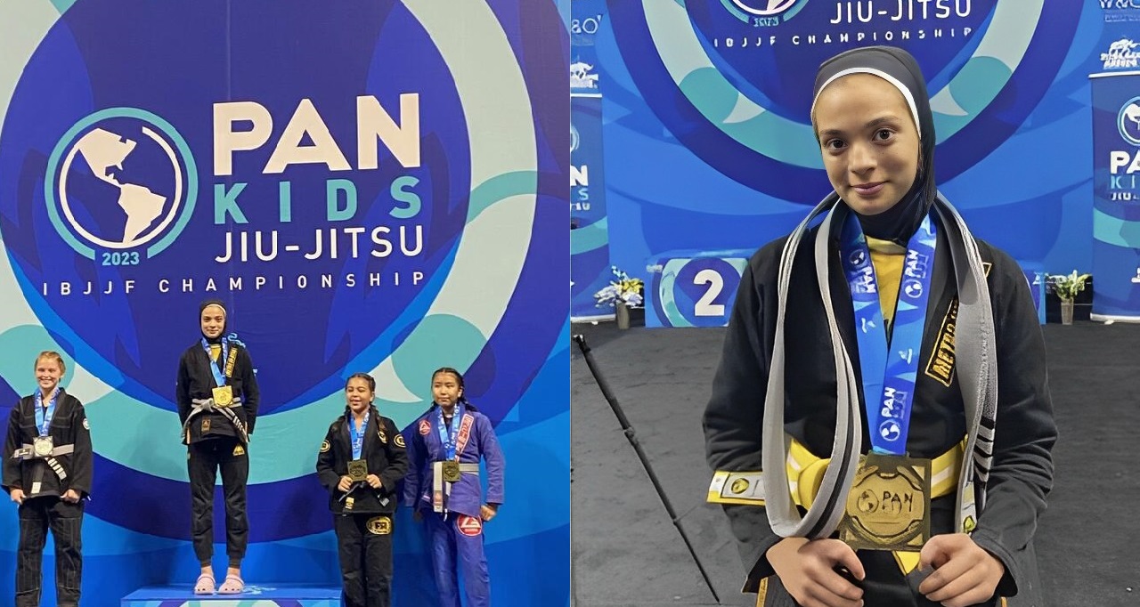 12-year-old Hijabi Girl Breaks Barriers, Wins Gold at Jiu-Jitsu ...