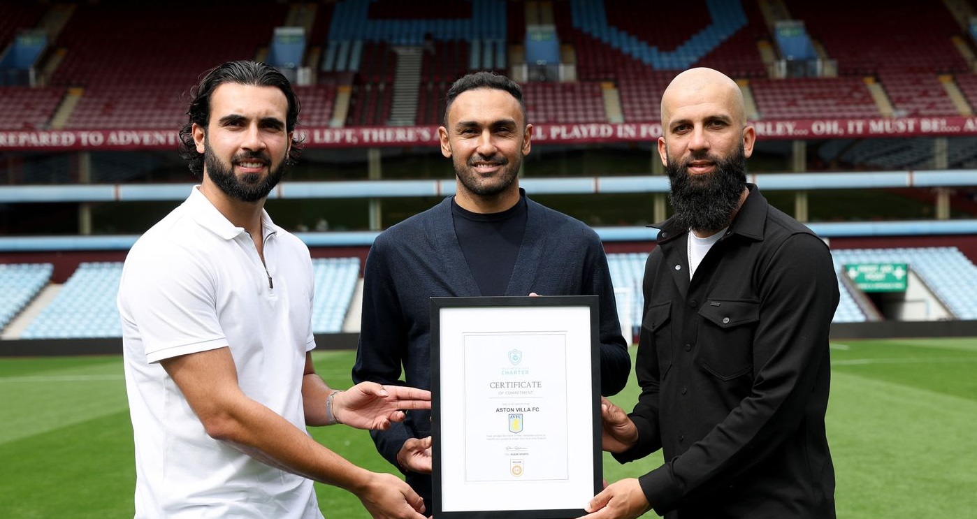 Aston Villa Signs Muslim Athlete Charter | About Islam