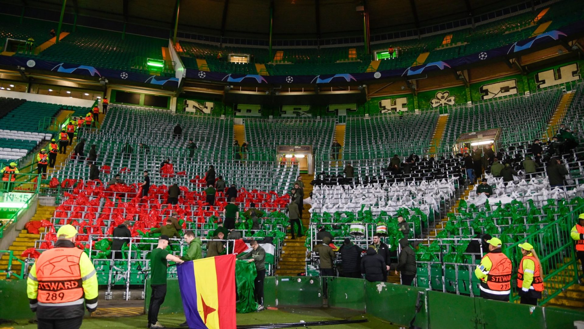 Defying Club Appeal, Celtic Fans Display Palestinian Flags | About Islam